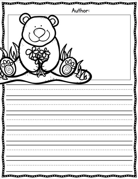 Image result for Spring Writing Page