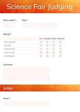 Image result for Science Judging Fair Example
