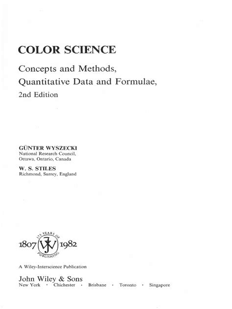 Image result for Color Science MATLAB Book