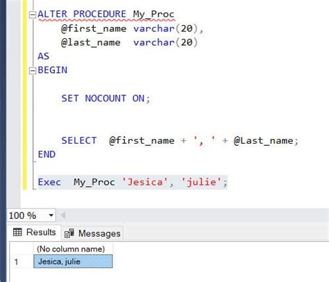 Image result for Alter Stored Procedure SQL