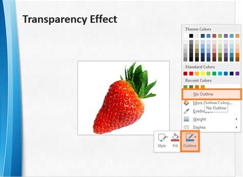 Image result for Transparency in PowerPoint Image