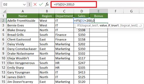 Image result for Excel If Function Multiple Conditions