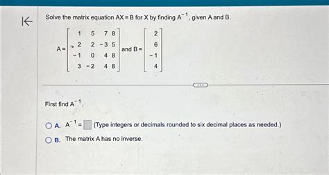 Image result for Matrix Equation Example