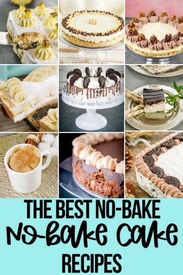12 Easy No-Bake Cake Recipes - No-Bake Dessert Recipes