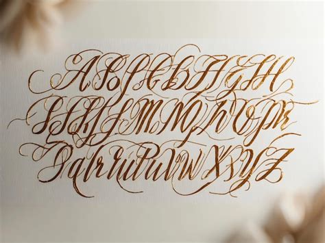 5,000+ Decorative Script Calligraphy Alphabet Pictures