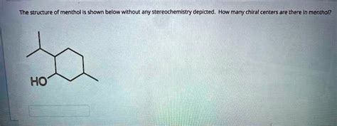 Image result for Menthol Structure