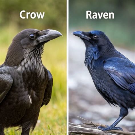 Image result for Crow Vs Raven Differences