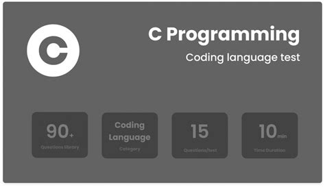 Image result for C Programming Language in Testing