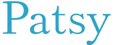 Image result for How to Say Patsy