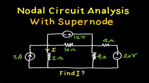 Image result for Solving Supernode Equations