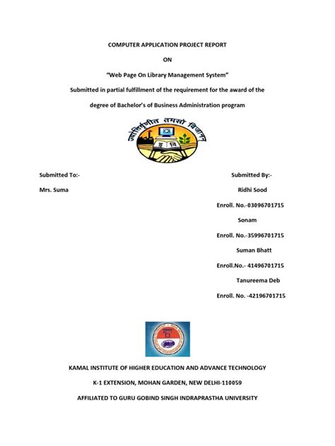 Image result for Project On Computer Application