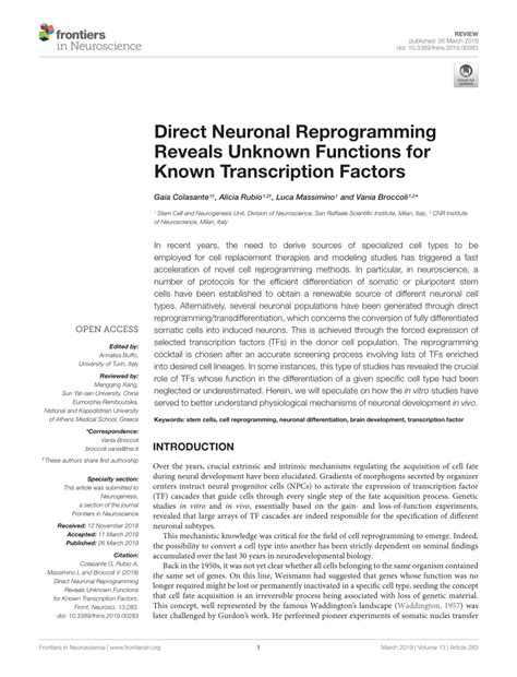 Image result for Neuronal Reprogramming