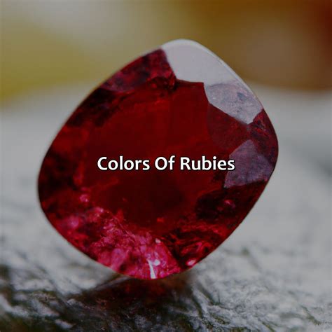 Image result for Ruby Color Chart
