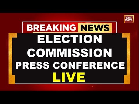 Election Commission PC Live: Election Commission Press Conference | EC On SIR | India Today Live