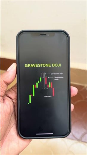 GRAVESTONE DOJI ✅ EXPLAINED | CANDLESTICK | FOCUS | LEARN | GROWTH | MYTRADERSARO 🔥