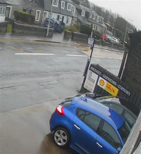 A manhole exploded in a Fife city road this morning. Emergency services were called to the incident near to Robertson auto care on Townhill Road at around 9.30am following reports of an underground explosion causing a manhole cover to blow around 14 feet off the ground. Footage shared with us shows the moment garage workers are seen to be startled by the explosion. Emergency services attended the scene and left the area at around 10.25am after handing the incident over to engineers from Scottish