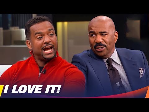 The FIRST Afro-American Host Alfonso Ribeiro | Steve Harvey
