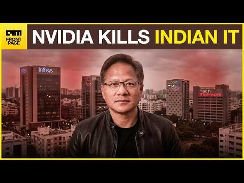 NVIDIA CEO Jensen Huang Just Killed the Indian IT Industry?