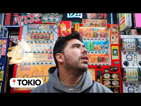 Pasé 24 horas probando Máquinas Expendedoras en TOKIO