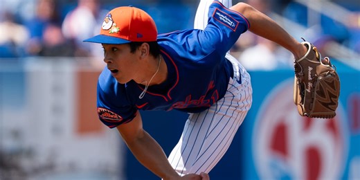 Mets option No. 3 prospect Tong to Triple-A as rotation shapes up