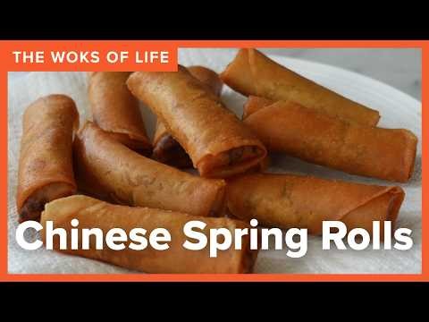 Crispy Spring Rolls for Lunar New Year with 3 Dipping Sauces! | The Woks of Life