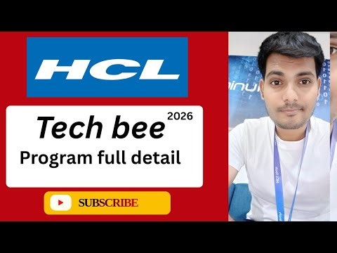 🚀 HCL TechBee 2026 | Complete Guide for Students — Early Career Program After Class 12 🚀