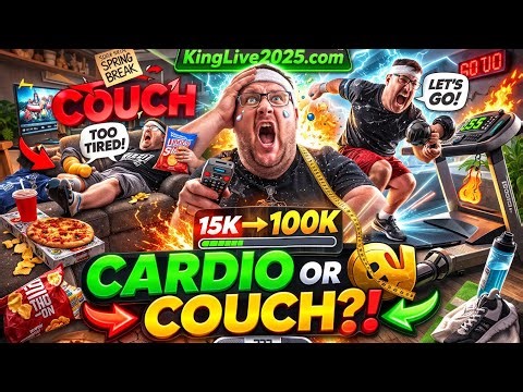 🔥 SPRING BREAK IS HERE… and we are STUCK IN THE HOUSE! So now the big question is: do we do cardio?💪