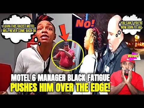 Stereotypical Ghetto Black Woman Cries Racism After Getting Kicked Out Of Motel 6 Over A Refund