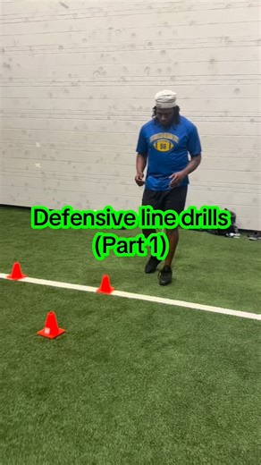 Defensive line drills (part 1) #defensivelineman#drills#dline#linemandrills#passrushmoves | Jaylin Adams