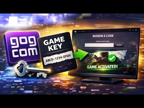 How to Redeem GOG keys