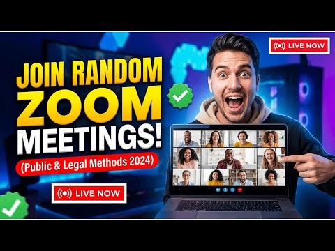 How To Join Random Zoom Meetings Online (Public & Legal Methods)