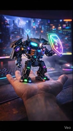 This PC AI Robot Just Went FULL IRON MODE 🔥 Unreal Engine 5 VFX #shorts