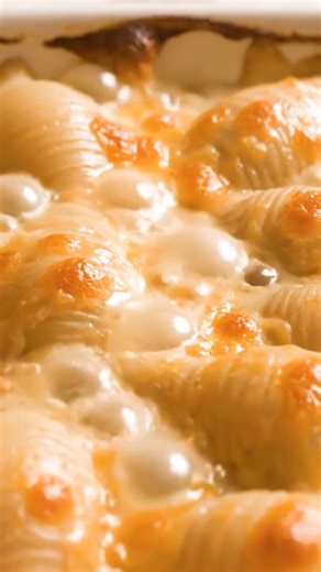 🧀 Creamy Seafood Stuffed Shells (Ultra-Comfort Version) Rich, cheesy, and baked until bubbling, this cozy seafood dish feels like something you’d order at a little coastal bistro, but it’s made right in your own kitchen. 📝 Ingredients For the Filling 20–24 jumbo pasta shells 1 cup cooked shrimp, finely chopped 1 cup cooked crab meat (or lobster), chopped 1 cup ricotta cheese ½ cup cream cheese, softened ½ cup shredded mozzarella ¼ cup grated Parmesan 1 tsp Italian seasoning ¼ tsp white or blac