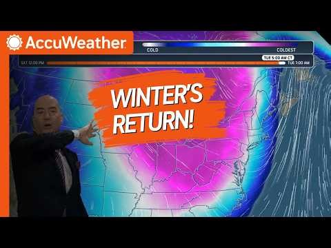 Winter is BACK! Arctic Air Rushes in Next Week. Snow?