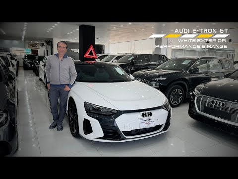Audi e-tron GT Review | White Exterior, Performance & Range