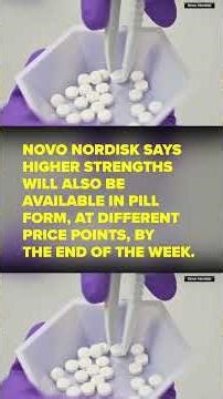 Wegovy starter dose now available as a daily pill