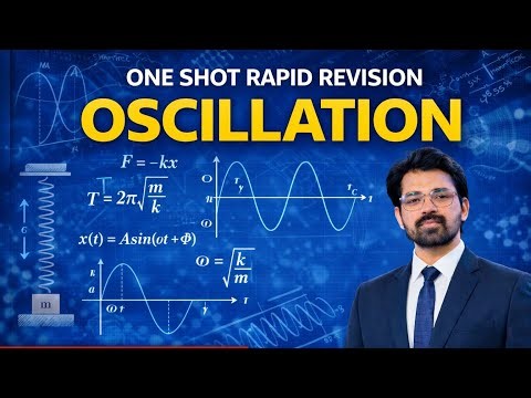 Rapid Revision | Oscillation | Class 11 Physics Chapter 13