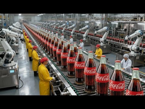 Inside the Coca-Cola Factory 🥤 | How Coca-Cola Is Made Step by Step | Factory Tour