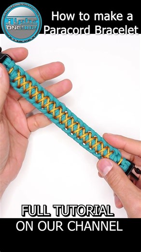 How to Make a Paracord Bracelet Genoese Bar Knot Tutorial + Bonus Stitching