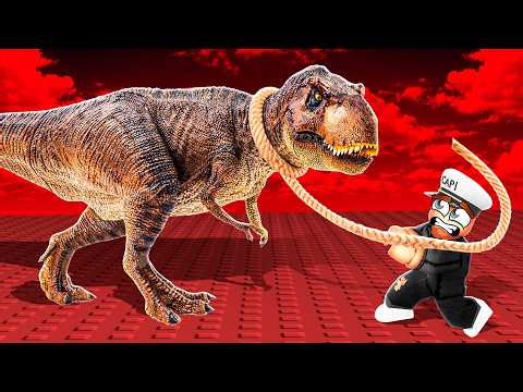 CATCH and TAME DINOSAURS in ROBLOX