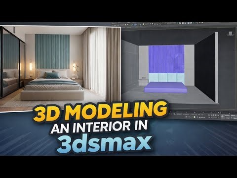 How To Model An Interior From Scratch In 3dsMax 