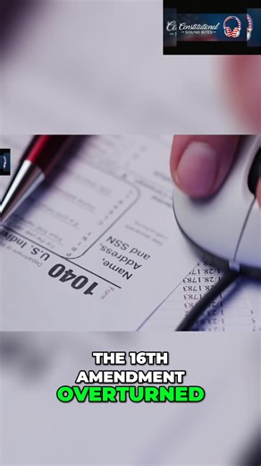 February 3rd, 1913: Delaware ratified the 16th Amendment, granting Congress the power to tax income without state-based population limits. This overturned an 1895 Supreme Court decision, fundamentally shifting the government's financial structure. For More, visit https://bit.ly/4oZNaB0 #16thAmendment #USTaxHistory #Constitution #GovernmentPower #TaxLaw | Constitutionally Speaking