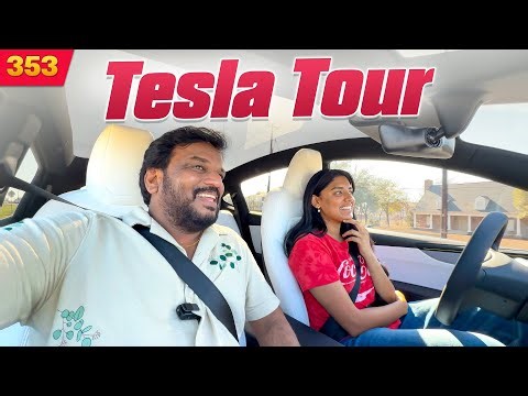 New TESLA Model Y Tour 😍 | All Features | VAAS Family