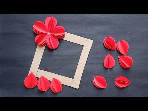 Beautiful and Easy Paper Wall Hanging / Paper Craft For Home Decoration / Unique Wall Hanging / DIY