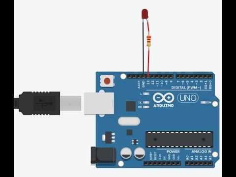 Lab A: Blink an LED With Arduino in Tinkercad