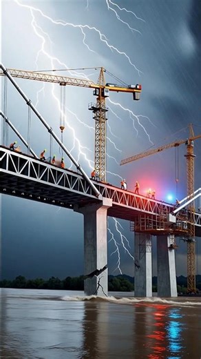 Bridge Collapse / AI Cinematic Disaster