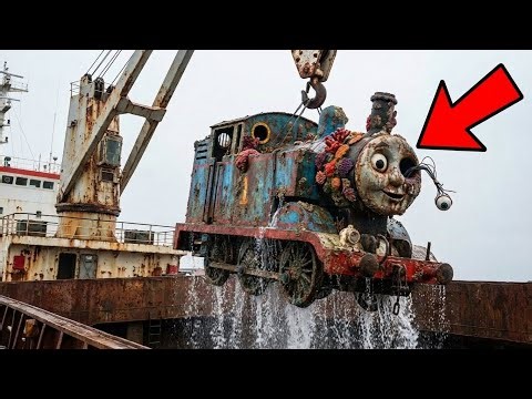 Abandoned Deep-Sea CRATER: Thomas The Tank Engine Salvage & Full ASMR Restoration