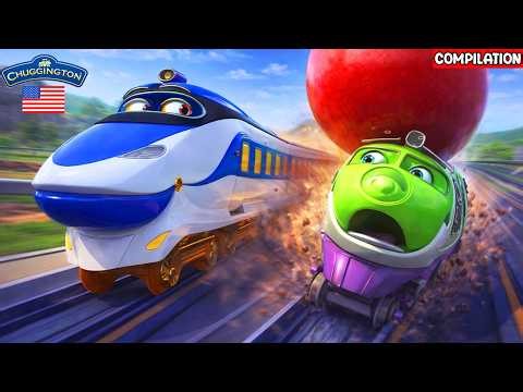 Chuggington: Koko Loses Confidence at High Speed | Fun Preschool Learning | Full Episode Compilation