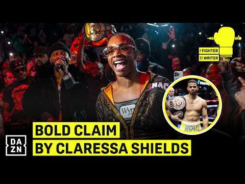 Claressa Shields says she BEATS Rolly Romero in a fight! 😯 | The Fighter and the Writer