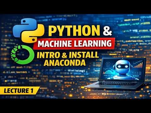 Live Lecture 1 – Python Introduction & Anaconda Installation (Learn Python from Scratch ) | AmanAI